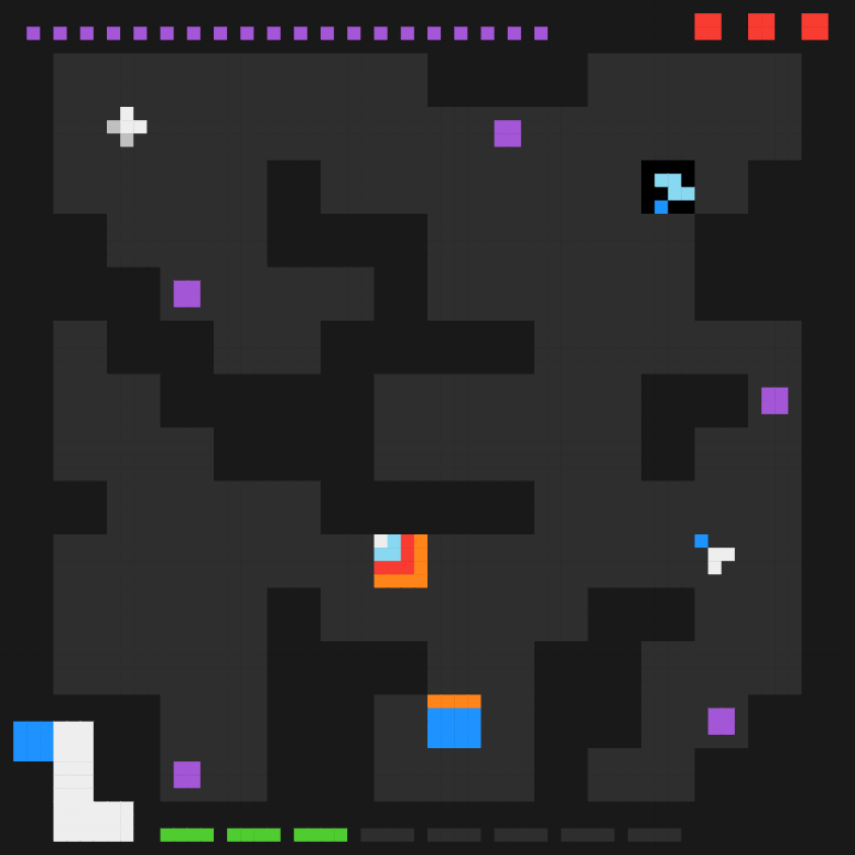 ARC-AGI-3 Preview Replay: ls20-f340c8e5138e - 436b1422-57f5-406e-811e ...